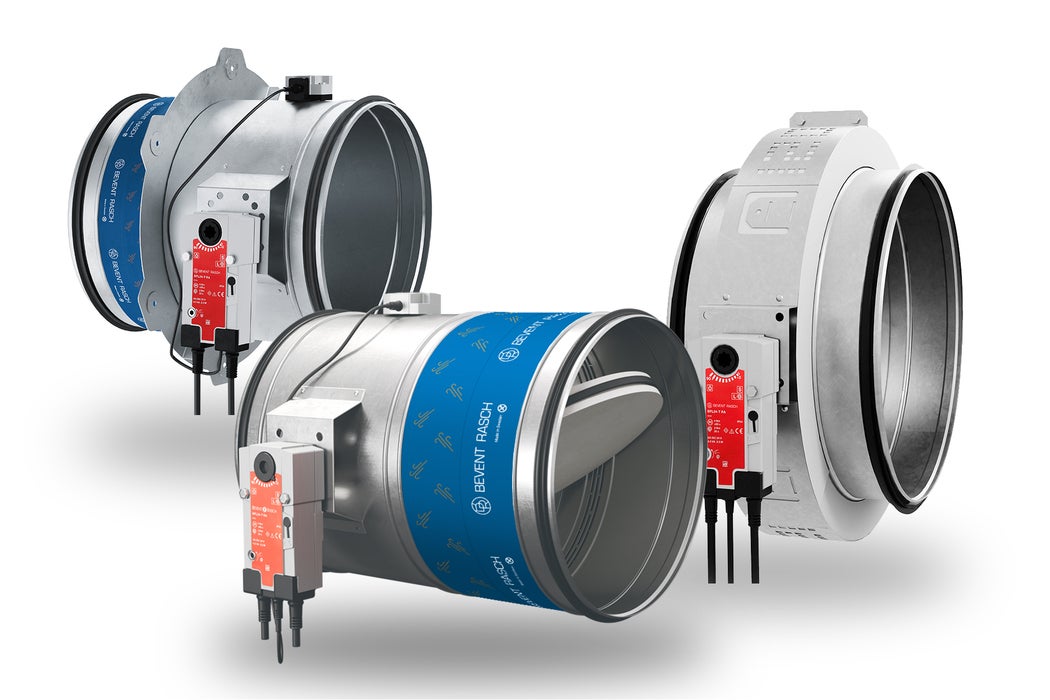 Vidareutveckling för det innovativa brandspjället OPTIMUS - Bevent Rasch