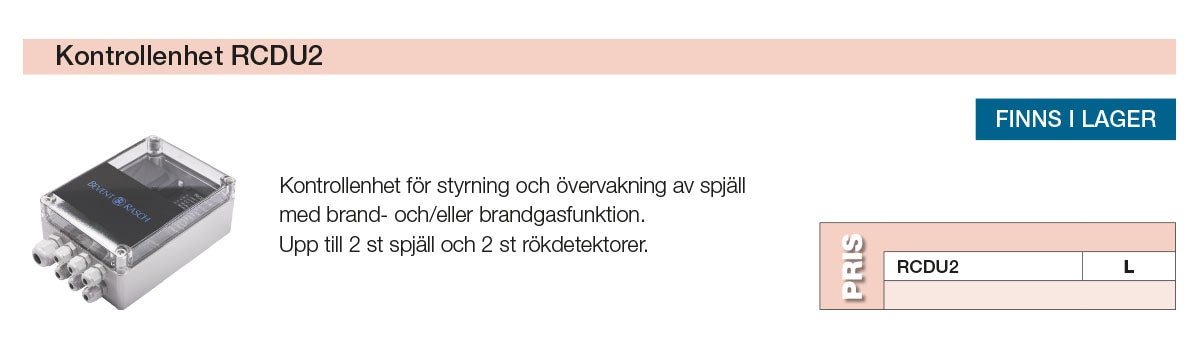 RCDU2 - Bevent Rasch