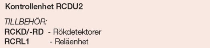 RCDU2 - Bevent Rasch